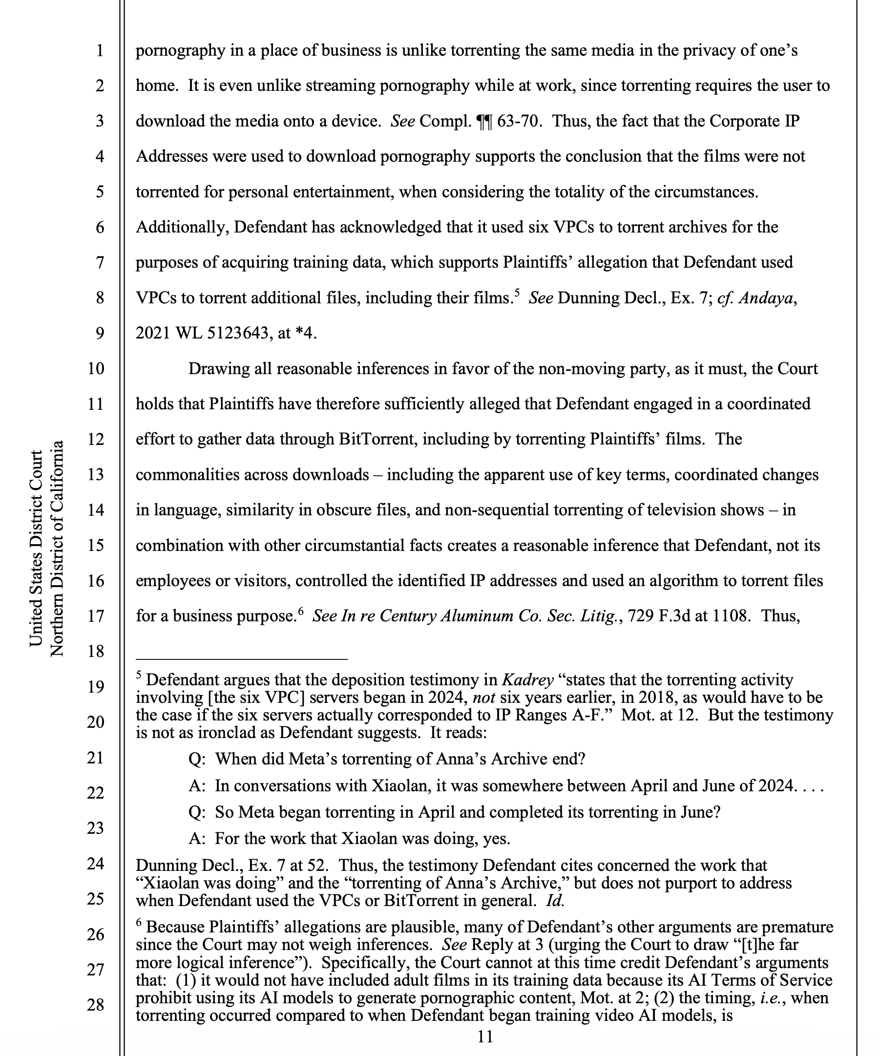 Meta loses bid for quick dismissal of adult video producer Strike 3 ...